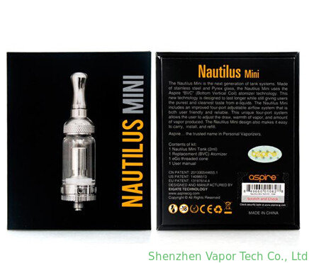 100% original 3ml Mini Aspire Nautilus MOST POPULAR ITEMS supplier