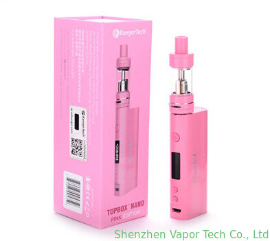 Kanger Topbox nano 60w mod starter kit kbox nano mod Toptank nano atomizer from Kanger supplier
