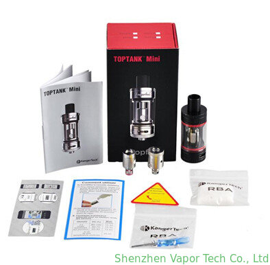 latest hot new vapor tank Kanger toptank mini atomizer SSOCC 0.5 subohm toptank mini with 4ml kanger top fill toptank supplier