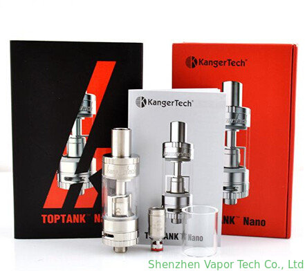 Kangertech Toptank Nano 1.9ml/3.2ml Tank SSOCC Pyrex Glass Clearomizer supplier