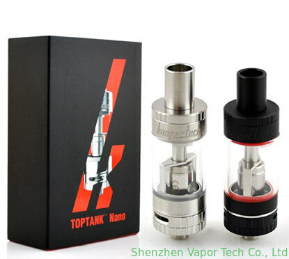 Kangertech Toptank Nano 1.9ml/3.2ml Tank SSOCC Pyrex Glass Clearomizer supplier