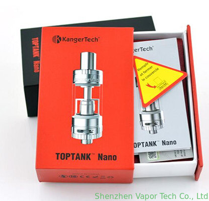 Kangertech Toptank Nano 1.9ml/3.2ml Tank SSOCC Pyrex Glass Clearomizer supplier