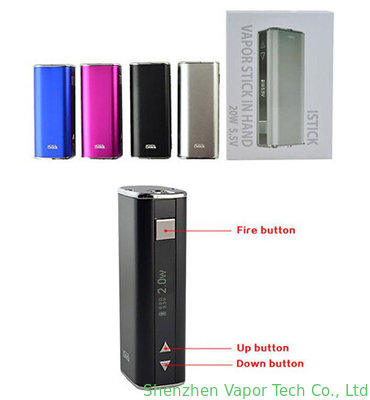100% Original iSmoka Eleaf i Stick 20W VV VW 2200mAh Eleaf iStick 20W supplier