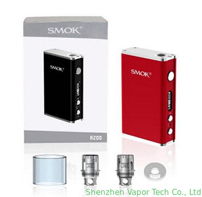 Smok R200 Kit black/white/red/silver R200w TC box mod with fast shipping supplier