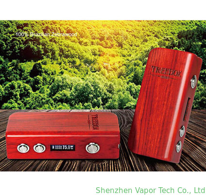 SMOK Treebox 75w TC box mod Zebrawood mini 75w treebox mod wholesale supplier