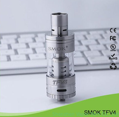 New coming and hot selling Wholesells Smok Tfv4 Triple Quadruple Coils TFV4 Tank supplier
