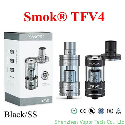 New coming and hot selling Wholesells Smok Tfv4 Triple Quadruple Coils TFV4 Tank supplier