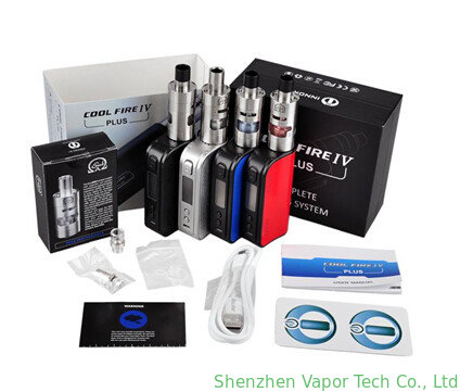 100% Authentic Innokin CoolFire IV Plus 70W with iSub G Tank or genuine iSub A Apex Tank starter Kit 3300mah Cool fire 4 supplier