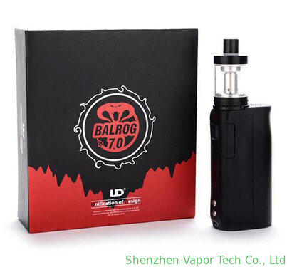 Authentic Youde UD Balrog 70w TC Kit 3ml BALROG atomizer Airflow Control Tank 18650 VW Box Mod Gift Box supplier