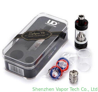 AAAAA Quality Zephyrus V2 Atomizer Clone Zephyrus V2 Tank Sub ohm Tank Replaceable OCC Coils Vaporizer 5ml Capacity RTA supplier