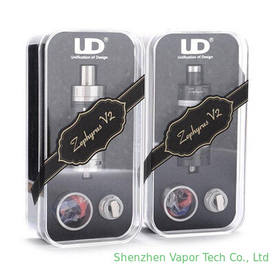 AAAAA Quality Zephyrus V2 Atomizer Clone Zephyrus V2 Tank Sub ohm Tank Replaceable OCC Coils Vaporizer 5ml Capacity RTA supplier