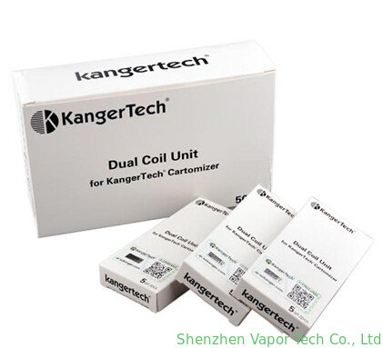 100% Original Kanger Upgraded Dual Coils for kangertech aerotank mega mini protank 3 evod glass 2 T3D Atomizer supplier