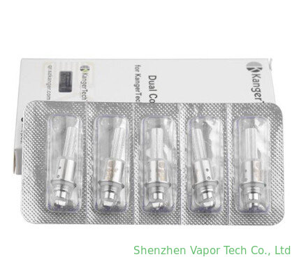 100% Original Kanger Upgraded Dual Coils for kangertech aerotank mega mini protank 3 evod glass 2 T3D Atomizer supplier