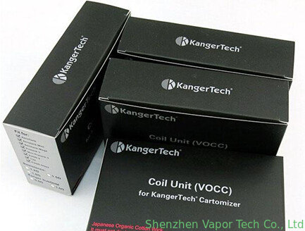 Authentic Kanger Upgraded Dual Coils VOCC Organic Cotton Coil for Aerotank Mega Mini protank 3 EVOD 2 glass T3D atomizer supplier