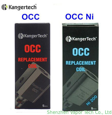 Kanger Sub Ohm Vertical OCC Coil 0.2 0.5 1.2 1.5 Occ Ni200 0.15ohm Nickle Coils for Subtank Mini PLus Nano V2 Tanks supplier