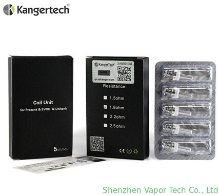 100% Original Kanger Protank Coils Replacements t3s coils 1.8 2.2 2.5ohm for Kangertech MT3 evod T3S Protank 2 unitank supplier