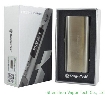 100% Authentic Kanger KBOX Mini Platinum TC Box Mod 60w Stainless steel for 510 Thread Vaporizer Tank VS Reuleaux RX200 supplier