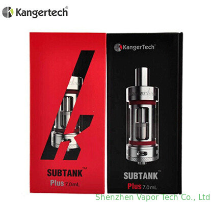 100% Original Kanger Subtank Plus V2 Tank Atomizers 7.5ML High capacity Sub Ohm OCC Coils subtank plus clearomizers supplier