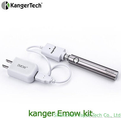 Kanger EMOW Starter Kit 1300mAh EMOW Variable Voltage Battery and EMOW Dual Coil Pyrex Air Flow Adjustable Aerotank Mow supplier