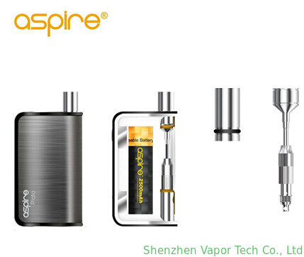 100% Authentic Aspire Plato 50W TC Kit Using 0.4ohm Kan Clapton Coil Or Aspire Nautilus BVC Coil 18650 Battery Included supplier