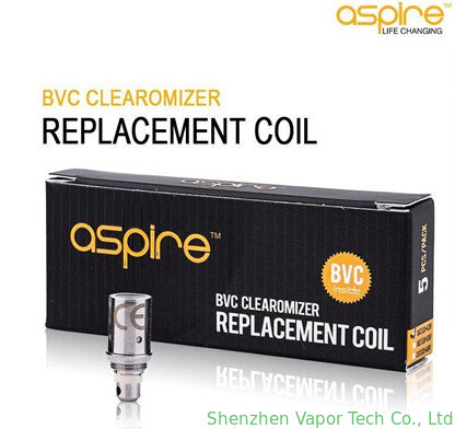 100% Original Aspire BVC Coils Head For Aspire BDC Atomizers CE5 CE5S ET ETS Vivi Nova Mini Vivi Nova BVC Coil supplier