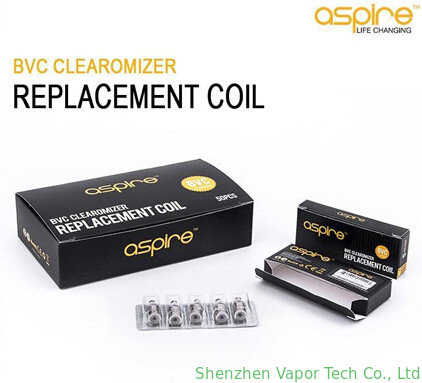 100% Original Aspire BVC Coils Head For Aspire BDC Atomizers CE5 CE5S ET ETS Vivi Nova Mini Vivi Nova BVC Coil supplier