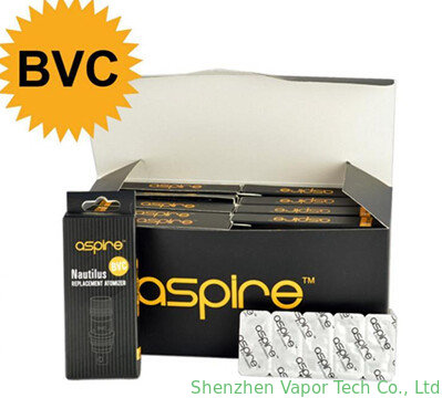 100% Original Aspire Nautilus Coil BVC Aspire Coils Nautilus Coil Heads Atomizer Core For Aspire Nautilus Mini Nuaitlus supplier