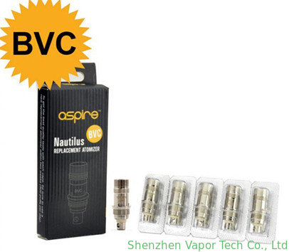 100% Original Aspire Nautilus Coil BVC Aspire Coils Nautilus Coil Heads Atomizer Core For Aspire Nautilus Mini Nuaitlus supplier