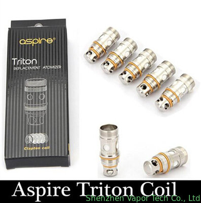 Aspire Clapton Coil 0.5ohm Triton Tank Get Triton 1.8ohm Aspire Triton Coil 0.3ohm 0.4ohm Head Replacement Sub ohm supplier