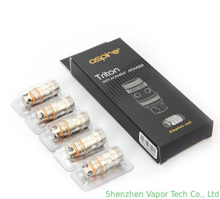 Aspire Clapton Coil 0.5ohm Triton Tank Get Triton 1.8ohm Aspire Triton Coil 0.3ohm 0.4ohm Head Replacement Sub ohm supplier