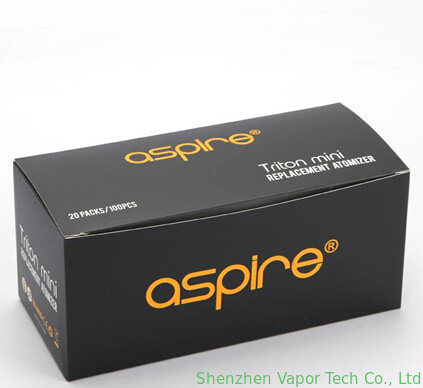 100% Original Aspire Triton Mini Coils Replacement Atomizer heads 0.15/1.2/1.8ohm for Triton Nautilus Mini Tanks supplier