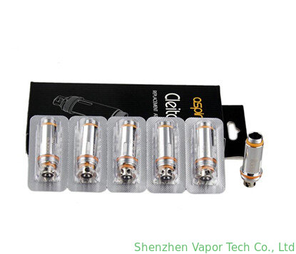 Original Aspire Cleito Coils 0.2/0.4ohm Dual Clapton Coil Replacement Atomizer Heads for Aspire Cleito Atomizer Tank supplier