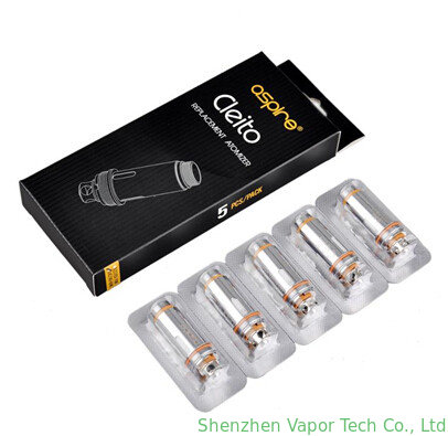 Original Aspire Cleito Coils 0.2/0.4ohm Dual Clapton Coil Replacement Atomizer Heads for Aspire Cleito Atomizer Tank supplier