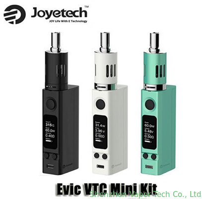 Authentic Joyetech Evic VTC Mini Full Kit Firmware Upgradeable V3.0 VW 1-75W Temprature Control Box Mod supplier