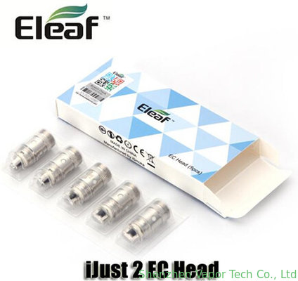 Authentic Eleaf iJust 2 EC Head 0.3/0.5ohm dual coils for Eleaf iJust 2 Melo Atomizer tank supplier