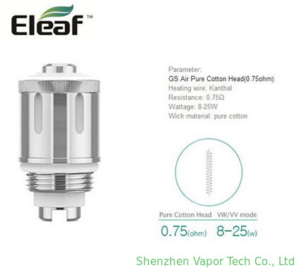 New arrival Ismoka/ Eleaf GS Air Pure Cotton Head original gs air replacement coil supplier