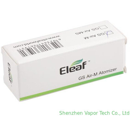 100% Original iSmoka Eleaf GS Air-M 4ml Air-MS 2.4ml Atomizer 1.5ohm Airflow Control tank for 510 thread 8W-20W Box Mods supplier