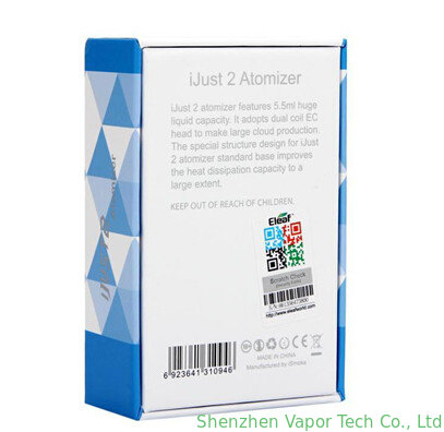 Eleaf iJust 2 Atomizer 100% original Eleaf iJust 2 Atomizer 5.5ML Eleaf Ijust 2 sub ohm tank Same Tank In Ijust2 Kit supplier