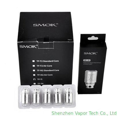 Authentic Smok TF-Q4 TF-T3 TF-S6 TF-T4 TF-T8 TF-Ti TC Coils Head TF-STC2 TF-CLP2 TF-N2 Standard Air Core For TFV4 Mini supplier