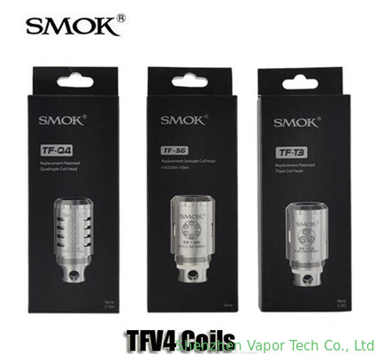 Authentic Smok TF-Q4 TF-T3 TF-S6 TF-T4 TF-T8 TF-Ti TC Coils Head TF-STC2 TF-CLP2 TF-N2 Standard Air Core For TFV4 Mini supplier