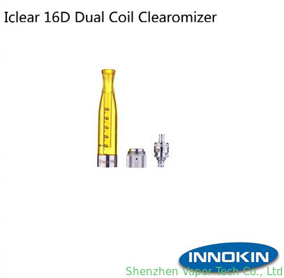 Innokin iClear 16D Clearomizer 2.0ML Rebuildable Bottom Dual Coil iClear 16D Atomizer 100% Original supplier