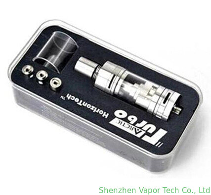 Crazy Selling Popular Atomizer Arctic Trubo Tank 40w-120w Dual Coil Horizontech Arctic Turbo supplier