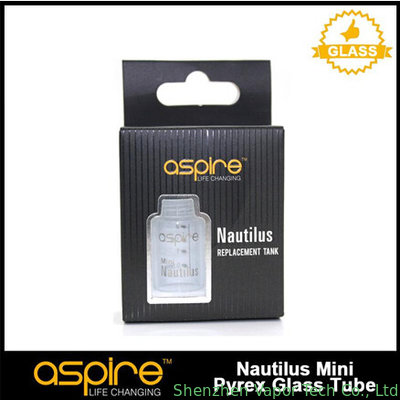 100% original Aspire Nautilus Mini Glass Tank For Aspire Mini Nautilus Replacement Glass Tank Aspire Pyrex Glass Tube supplier