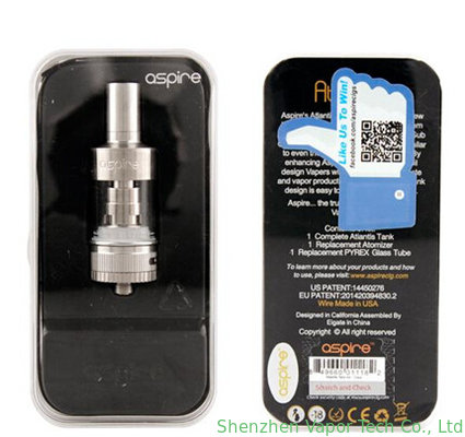 100% Original Aspire Atlantis Clearomizer 2ml BVC coil Atomizer 0.5 Sub Ohm tank VS Aspire Nuatilus Mini atomizer supplier