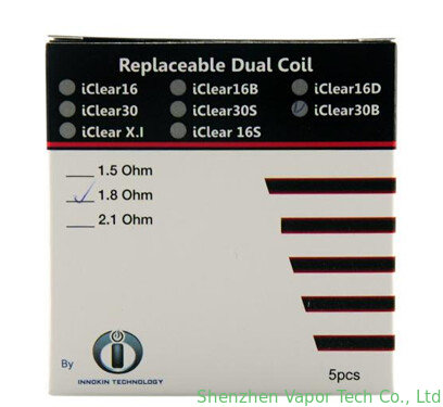Original Innokin coils atomizer Replacement Atomizer core for iClear 16 iClear 16B 16D iClear 30 iClear 30S iClear 30B supplier