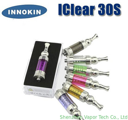 100% Original Innokin iClear 30S Atomizer Rotatable Replaceable 3ml Dual Coil Clearomizer fit for 510 thread battery box supplier