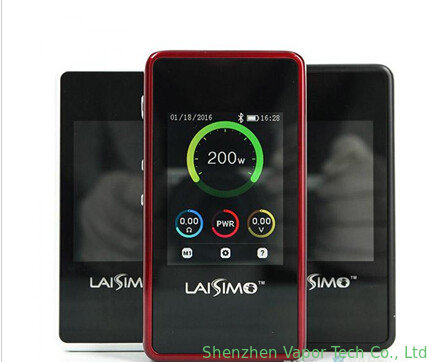 factory price Big Screen 200watt TC e cig mod box mod Laisimo L1 200w VS S3 200w box mod supplier