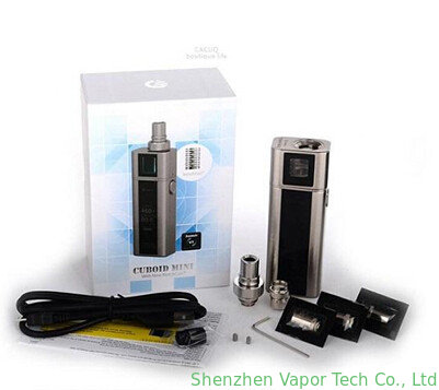 Authentic Joyetech Cuboid Mini 80W Kit 2400mAh TC starter kit with Cuboid Mini box mod 5ML Square Tank fit Notch Coil supplier