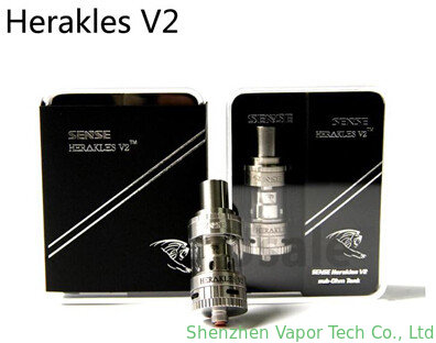 Sense Herakles V2 Sub ohm Tank Sensetech 2ml Top Fill Herakles V2 Atomizer Quad Adjustable Bottom Airflow 100% Original supplier