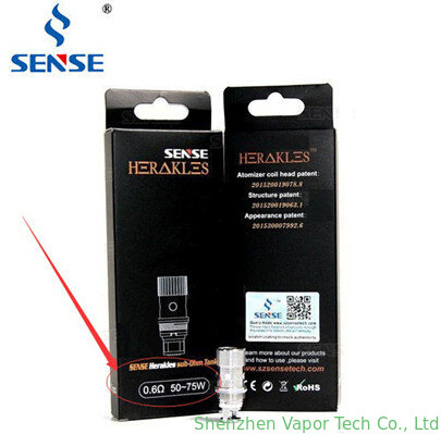 Original Sense Herakles Coils for Herakles Tank Atomizer 0.2 0.6 Ni200 Sub Ohm Ni Coil Dual Coils supplier